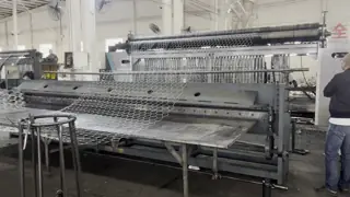 Full CNC Gabion Mesh Machine High Output  Automatic