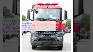Mercedes 20T Liquid Fire Truck For Sale