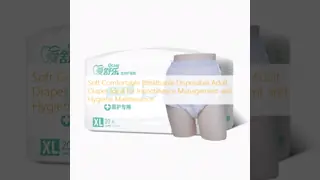 Soft Breathable Adult Diapers for Comfort
