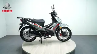 107cc Underbone Motorcycle with 4-Speed Semi-Automatic Transmission and LED Lighting System