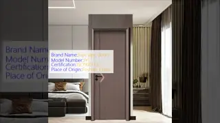 Durable WPC Interior Doors Low Maintenance