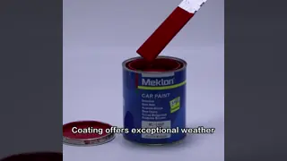 Rich Red Acrylic Car Paint Long Lasting Gloss