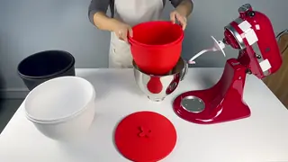 Factory Wholesale New Silicone Bowl Liner, Suitable for KitchenAid 4.5/5/6/7QT Vertical Mixer, Food-