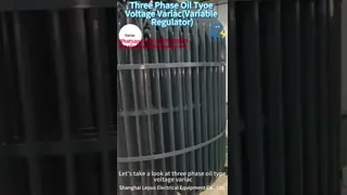 Oil Type 3 Phase Variac Transformer