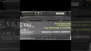 ?⚡ Dual Purpose Lithium (LiFePO₄) Battery ⚡?