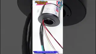 Low Temperature Slip Ring with Ethernet RS422 Signal