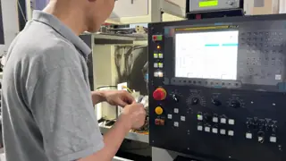 Precision grinding machine testing