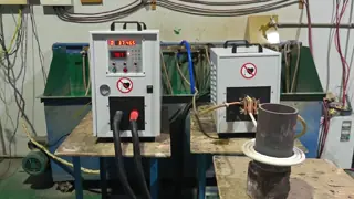 HF-80AB HIGH FREQUENCY INDUCTION HEATER HEATING MACHINE