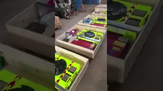 Electric Turntable Trolley - Heavy Duty Load Moving Skates for Factory
