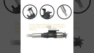 Isuzu 4HK1 6HK1 Fuel Injector for Hitachi ZX350-3