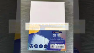 A4 Glossy PVC Binding Covers