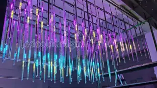 30mm 3D Pixel Meteor Tube Light
