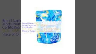 Holographic Yin Yang Bags 3.5g Zipper Pouch