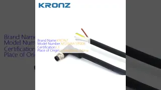 M12 IP67 Connector Automation Sensor Ready