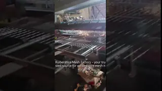 Welded Wire Mesh Welding Process