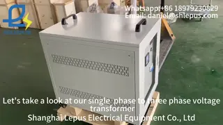 50KVA 60KVA Single Phase To Three Phase Transformer