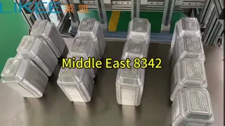 LK-T80 Aluminum foil 8342 container making machine Middle East Hot sale