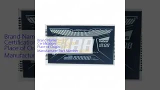 Custom LCD Speedometer Display for Motorcycles
