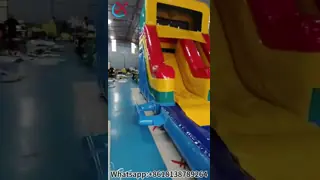 Giant Inflatable Water Slide Pool Party Fun