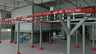 Upgrade your automated finishing with our high-efficiency industrial coating line