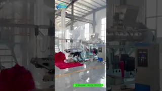 200-4000 kg/h wet Type floating fish feed pellet extruder machine #wet-type fish feed extruder