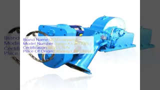 Durable Turgo Turbine 30-50 Year Lifespan
