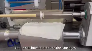 collagen casing stuffing