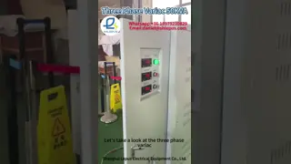 50KVA Automatic 3 Phase Variable Transformer