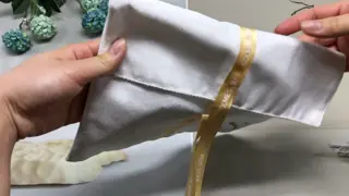 customized velvet envelope pouch with bow