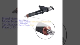 Original 6WG1 Engine Fuel Injector 8981675561