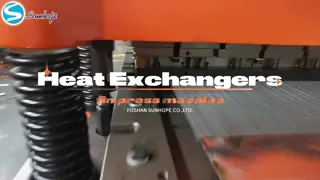 Custom Fin Press machine