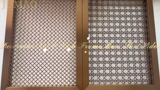 Actual Shooting Video of Metal Decorative Mesh