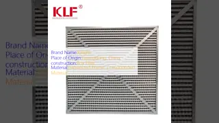 H13 HVAC Air Filter H13 HEPA Filter Galvanized Frame