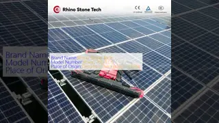 Solar Panel Cleaning Robot Auto PV Clean
