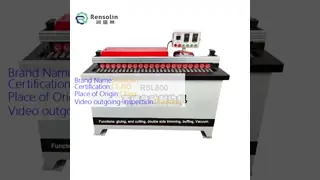 4KW Edge Bander Furniture Wood Processing Machine