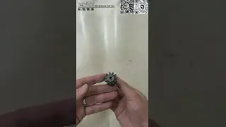 Excavator Travel 1 Stage Sun Gear Parts For Travel Drive Excavator Spare Parts