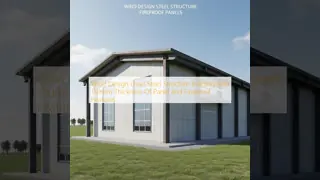 Steel Building Wind Load Fireproof 150mm Panel