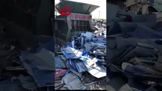 A Closer Look: Length 180mm Scrap Shearing Machine 1 Set Steel Scrap Shredder Machine