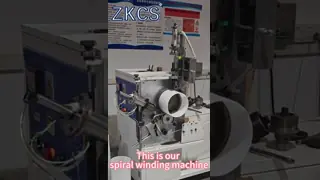 Faster Tube Winding: Industrial Support Machine Revealed!