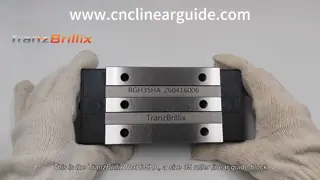 TranzBrillix RGH35HA Roller Linear Guide Block | Size 35 Long Block