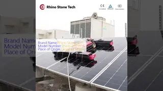 Solar Panel Cleaner Robot Tracked PV Cleaning