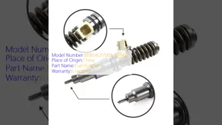New Fuel Injector BEBE4C07001 Penta D16 Engine