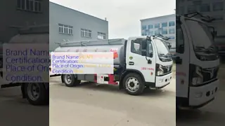 5000L Fuel Oil Truck - Fast Delivery Solution