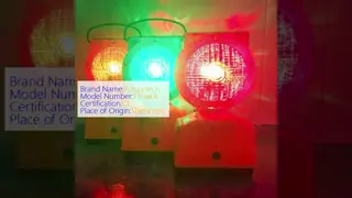 Solar Warning Lights Improve Night Safety