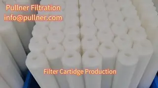 PP pleated filter cartridge for RO filtration and pre-filtration