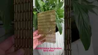 Crimoed Metal Decorative Mesh Decorative Wire Mesh Indoor and outdoor metal mesh