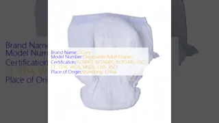 Adult Diapers Leak Proof Super Absorbent