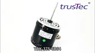 YDK-375-6B64 AC Blower Motor Test | 1/2HP, 318-410V, 50Hz, 920RPM in Action