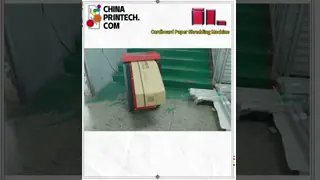 Cardboard Paper Shredding Machine