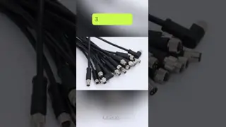 M8 Connector IP67  Pin Straight Female Cable